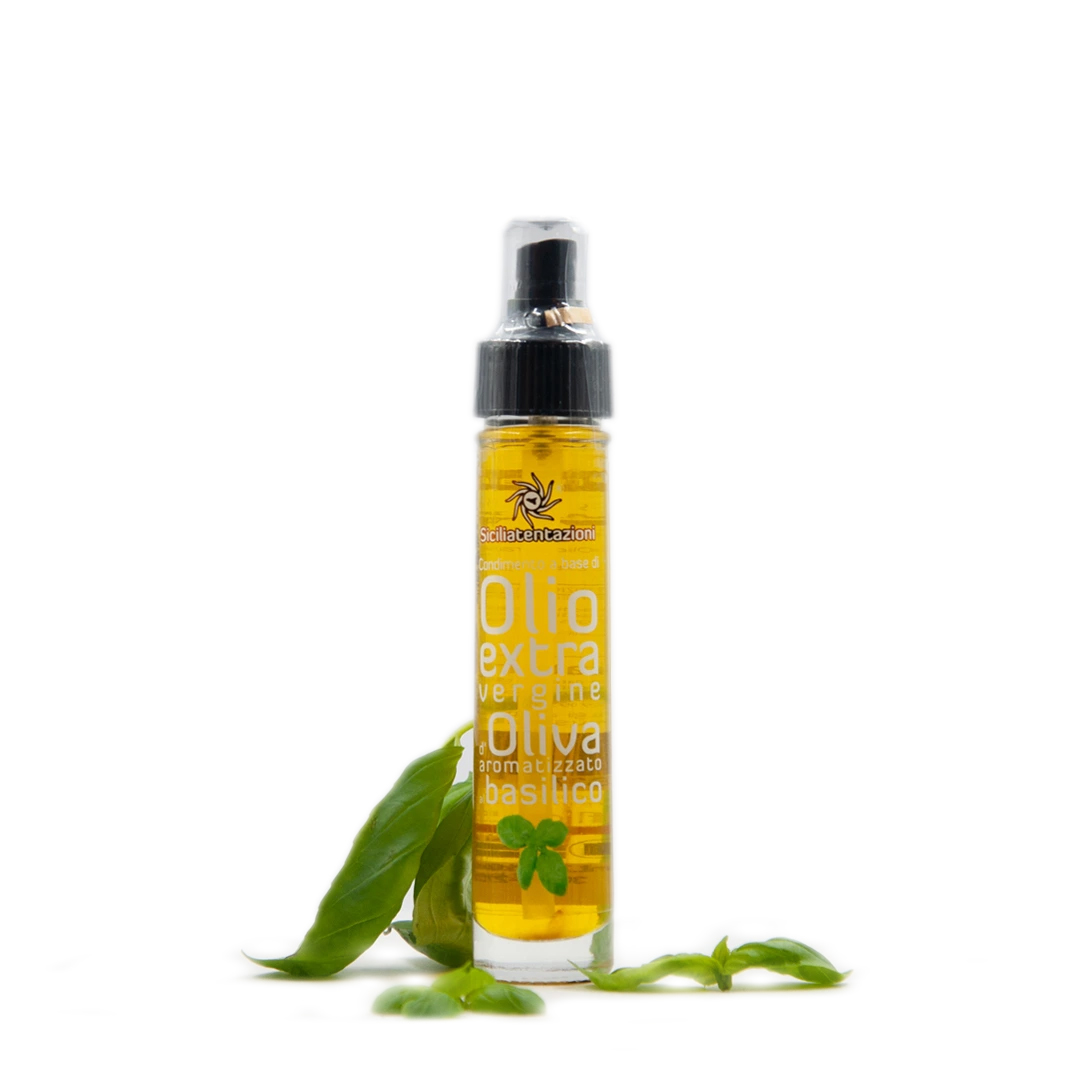 Olio Evo al Basilico Spray 50 ml - Artigiana Siciliana - Prodotti ...