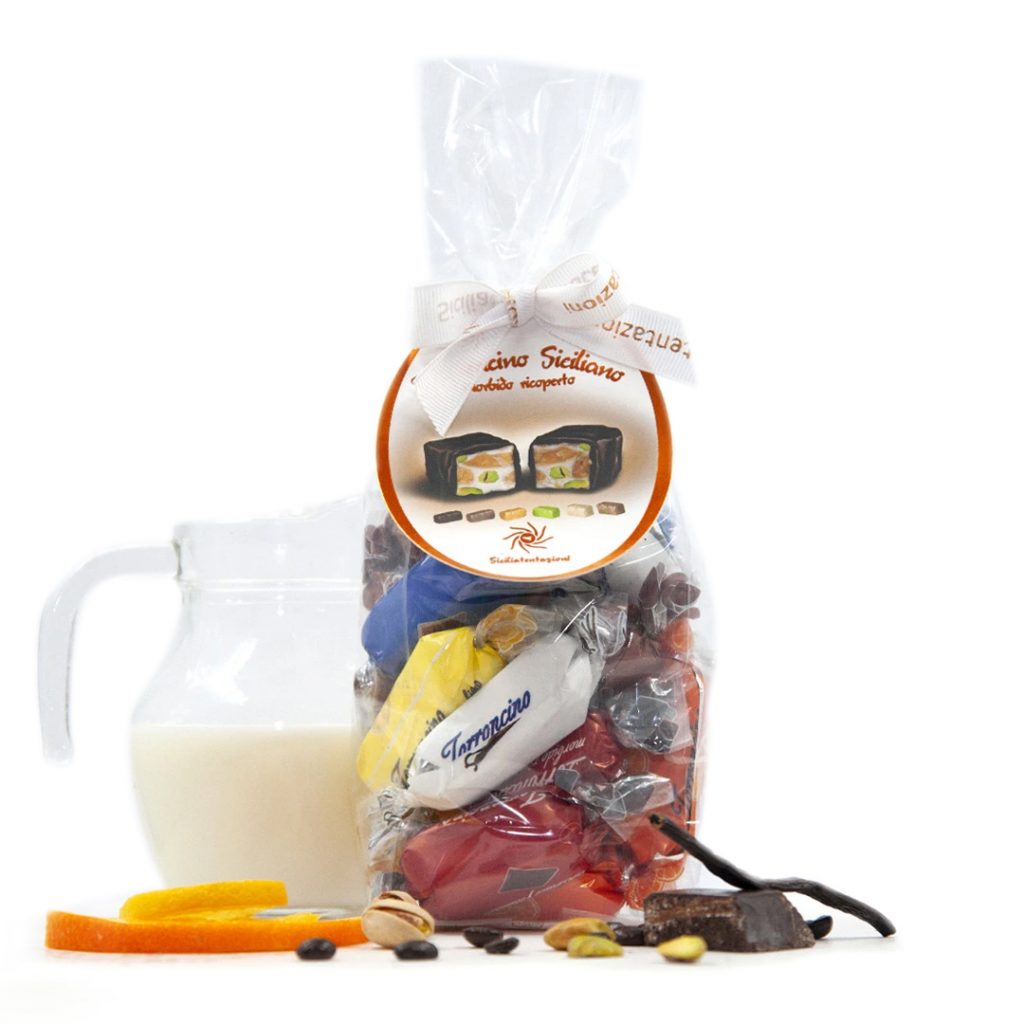Torroncini Siciliani Morbidi 250 gr - Artigiana Siciliana - Prodotti ...